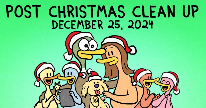 Post Christmas Clean Up